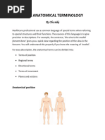 Topographic Anatomy Overview | PDF | Anatomical Terms Of Motion ...
