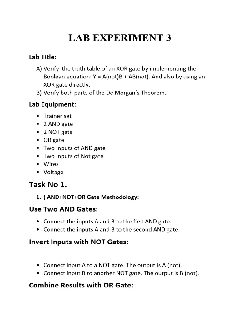 DLD Assignment 3 | PDF | Logic Gate | Electronic Engineering
