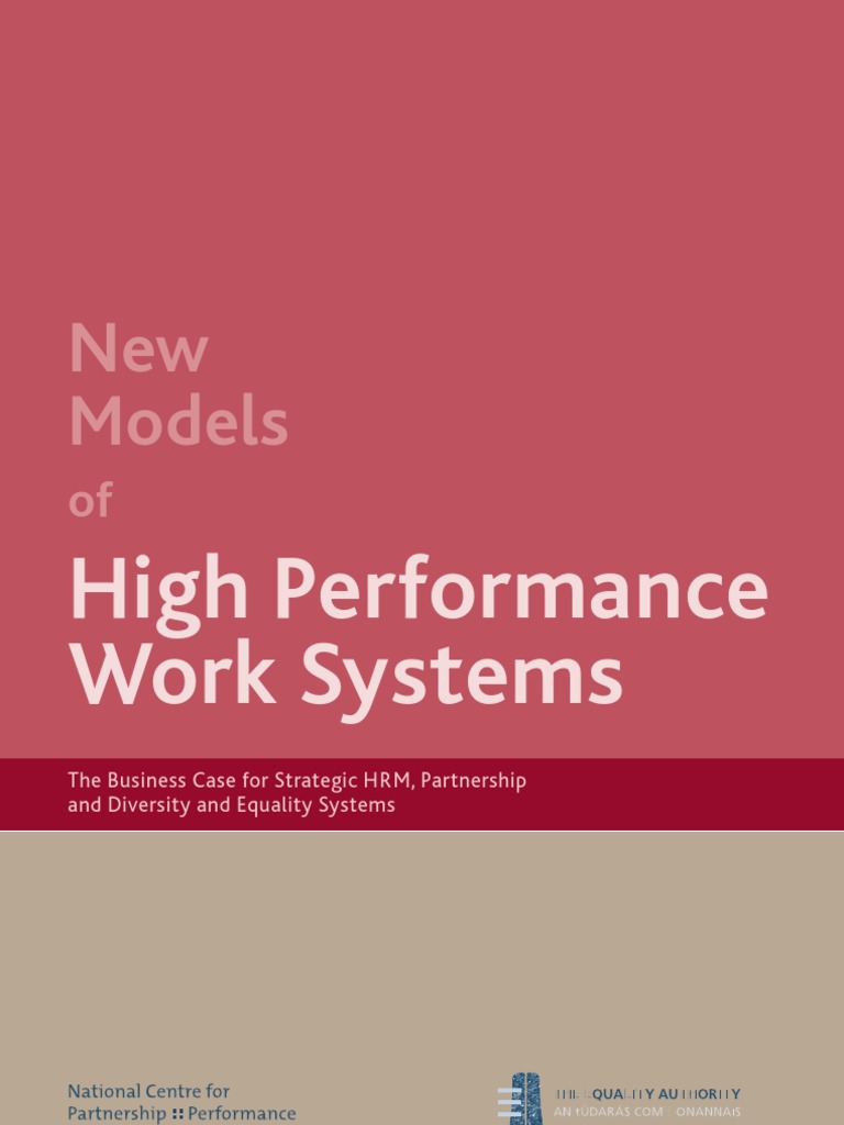 High Performance Working System | Human Resource Management | Employment