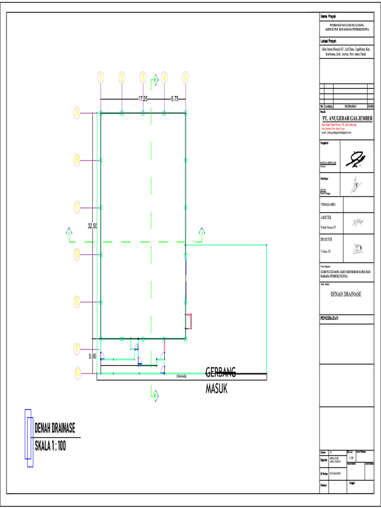 Denah Drainase | PDF