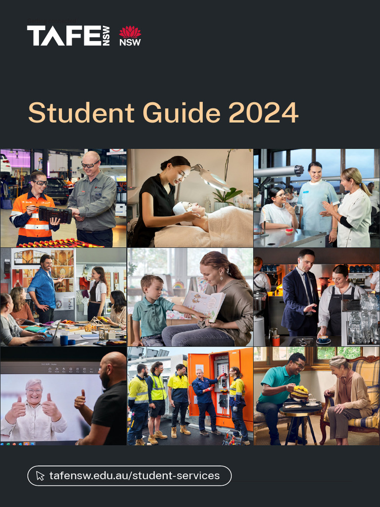 2024 TAFE NSW Student Guide | PDF | Language Interpretation | Libraries 2024 TAFE NSW Student Guide | PDF | Language Interpretation | Libraries