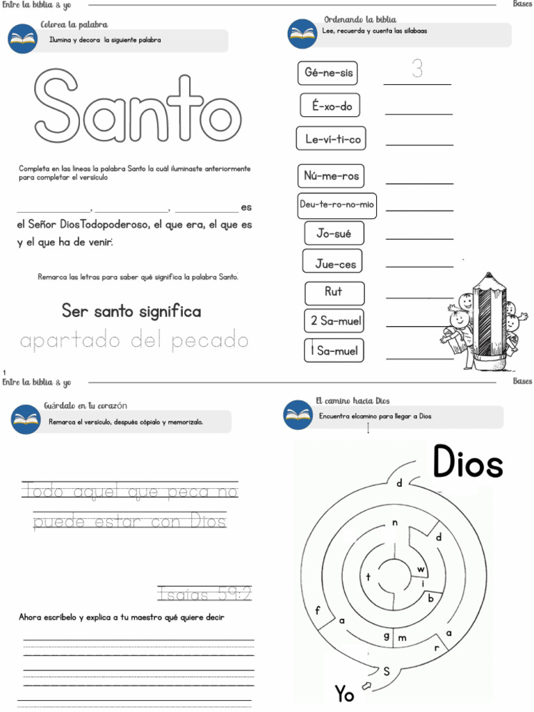 006 Dios Es Santo Santo Santo | PDF | Creencia religiosa y doctrina | Teología