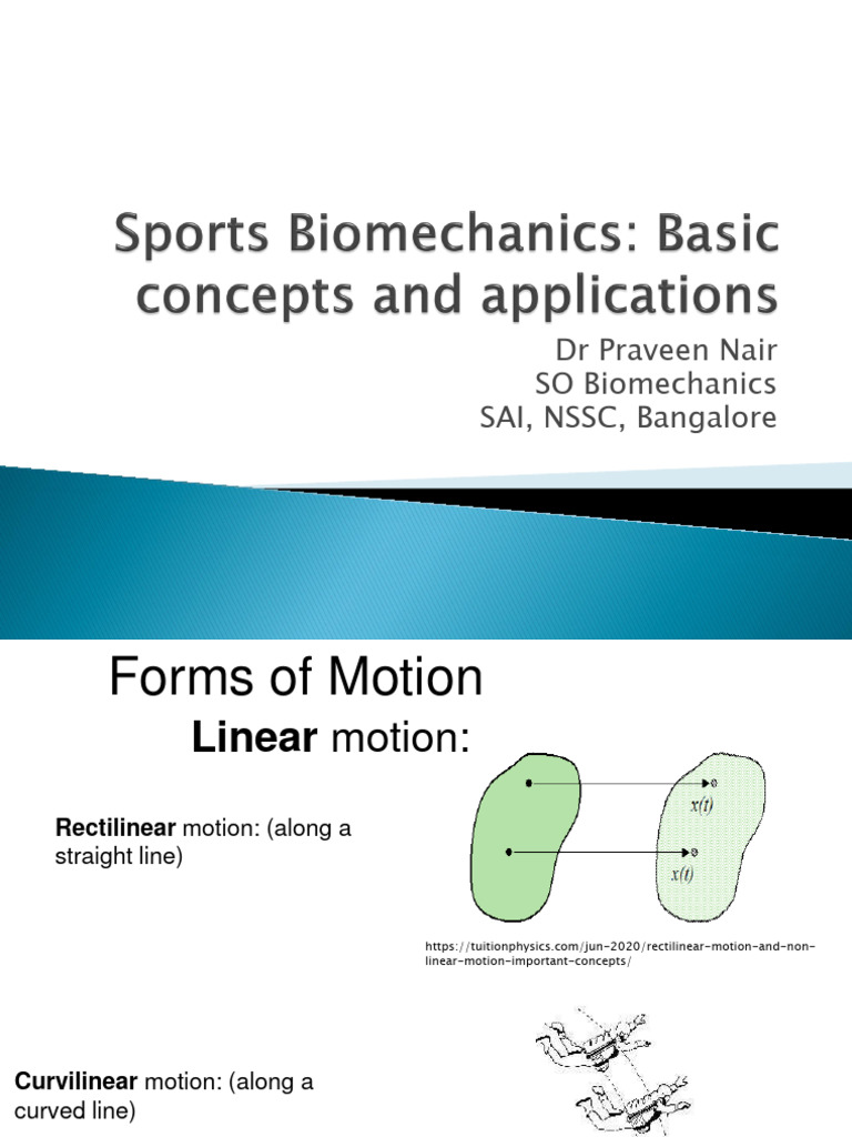 Sports Biomechanics Basic Concepts and Applications | PDF | Rotation ...