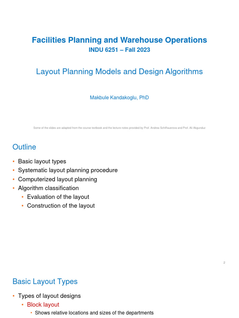 5 - Mathematical Models For Plant Layout I | PDF | Information | Matrix (Mathematics)