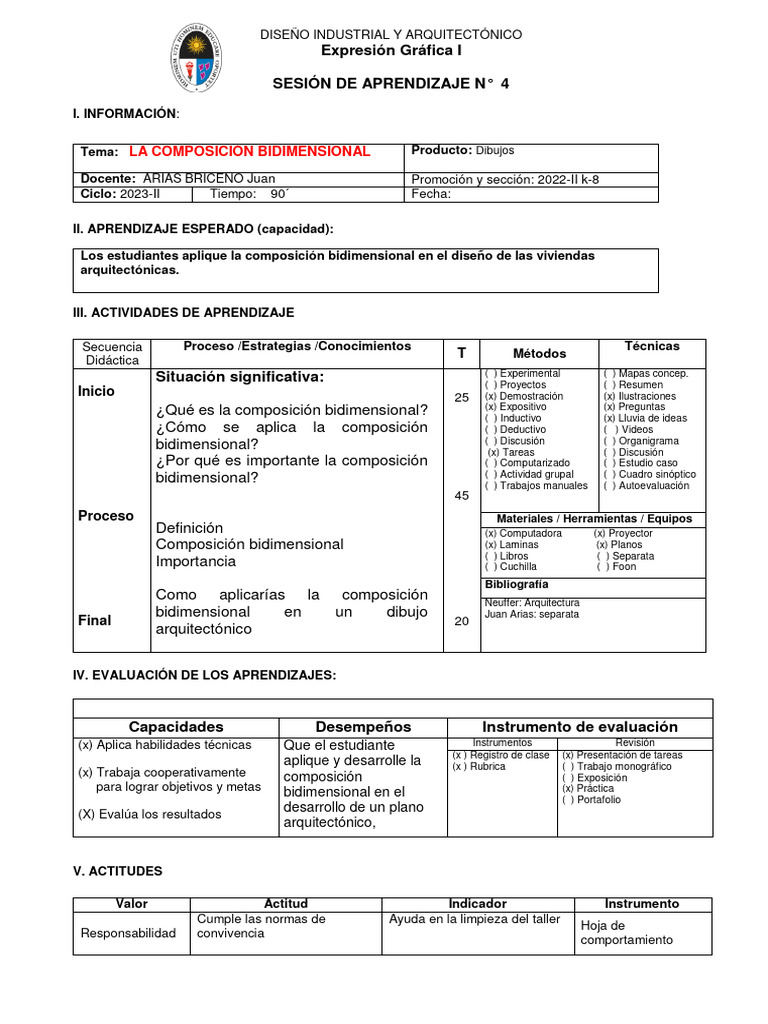 4 - Composicion Bidimensional | Descargar gratis PDF | Dibujo | Diseño