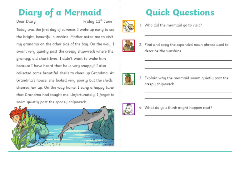 Diary of A Mermaid | PDF