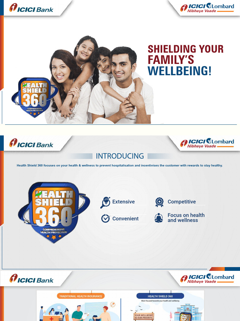 Revised HS360 ICICI Lombard Health Insurance Plan | PDF | Hospital ...