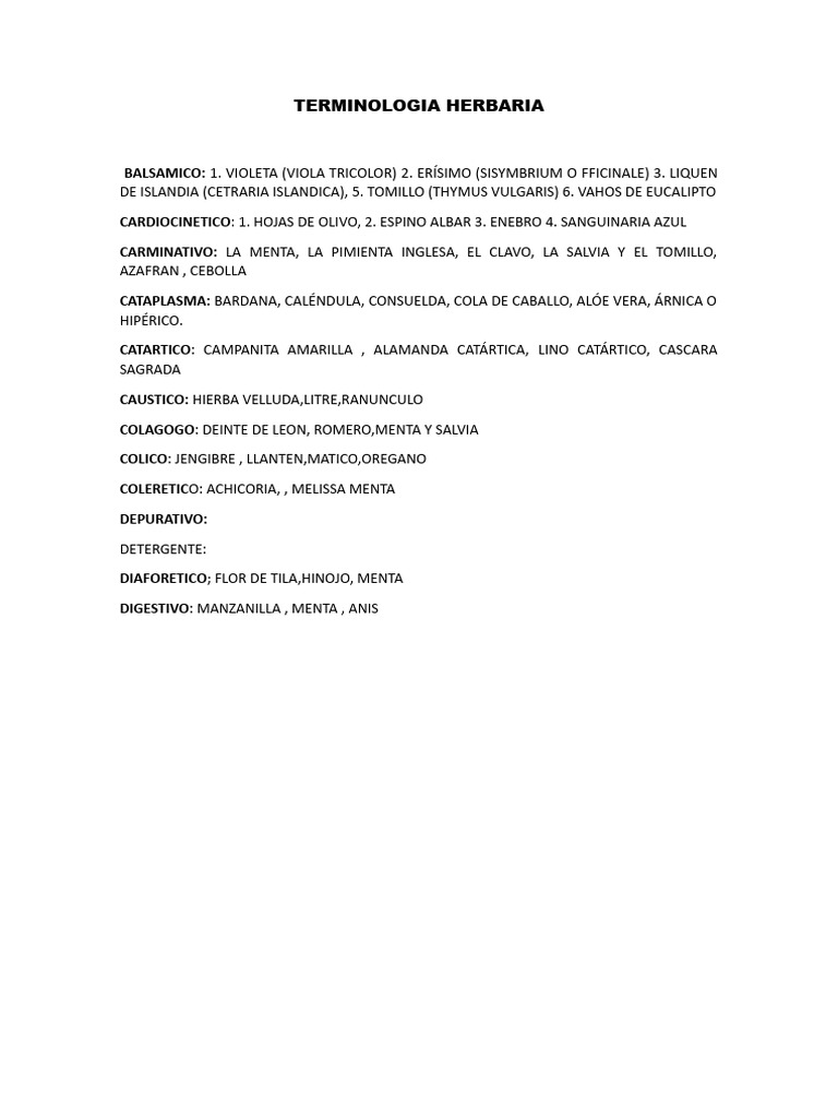 Terminologia Herbaria | PDF Terminologia Herbaria | PDF