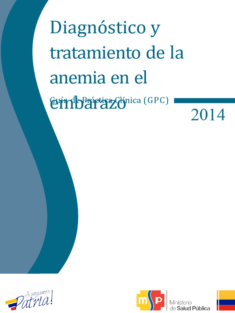 Guía de Anemia en el Embarazo GPC 2014 | PDF | Anemia | El embarazo