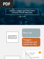 Liquid-Liquid Extraction Principles | PDF | Distillation | Solution