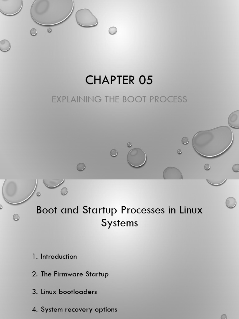 Chapter 05 Linux Boot Process | PDF