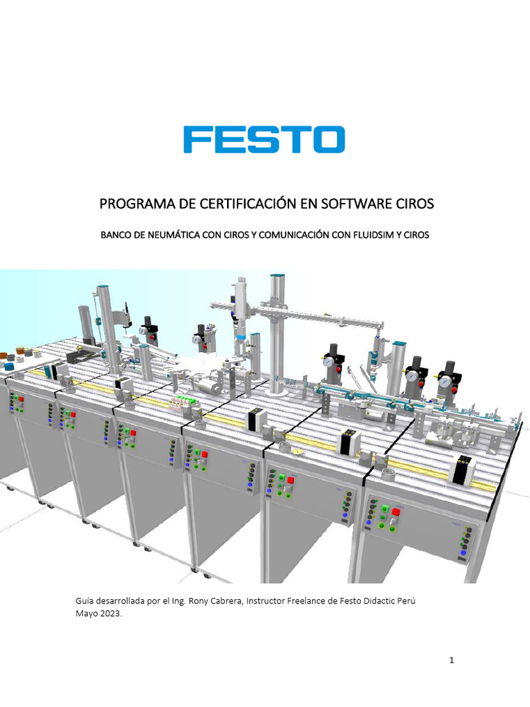 Guía Banco de Neumática Con CIROS | PDF | Tecnología