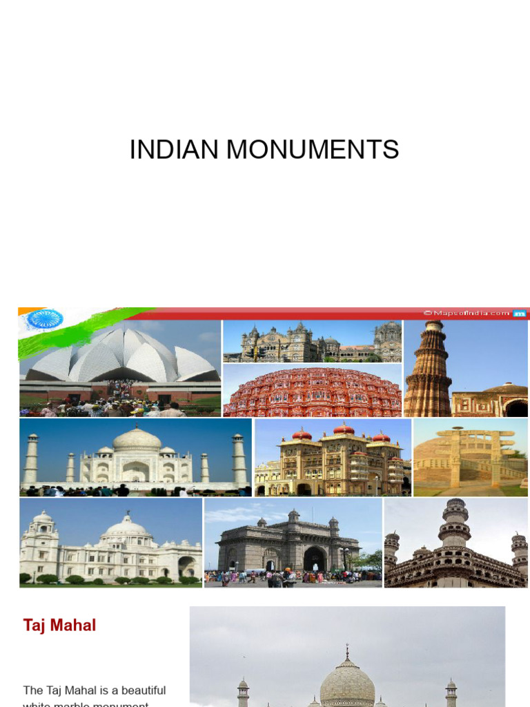 Indian Monuments | PDF