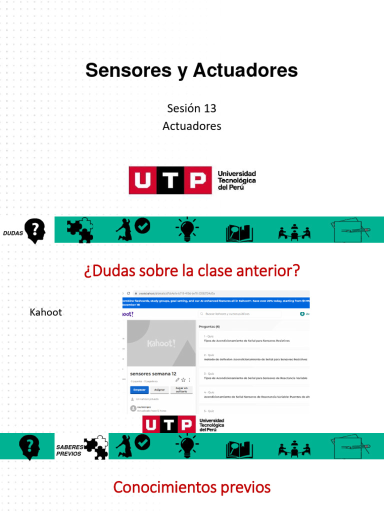 S13.s1 - Sensores y Actuadores | PDF
