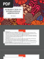 SIAC-Model Arbitration Clause | PDF