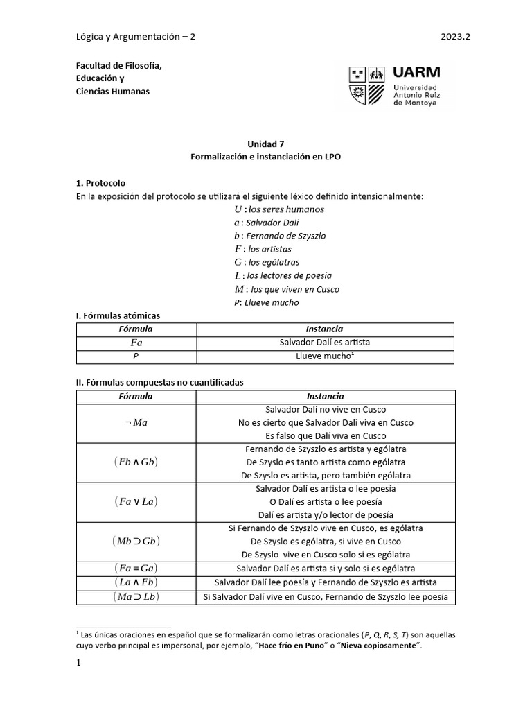 Material teórico - Unidad 7 - Formalización e instanciación en LPO ...