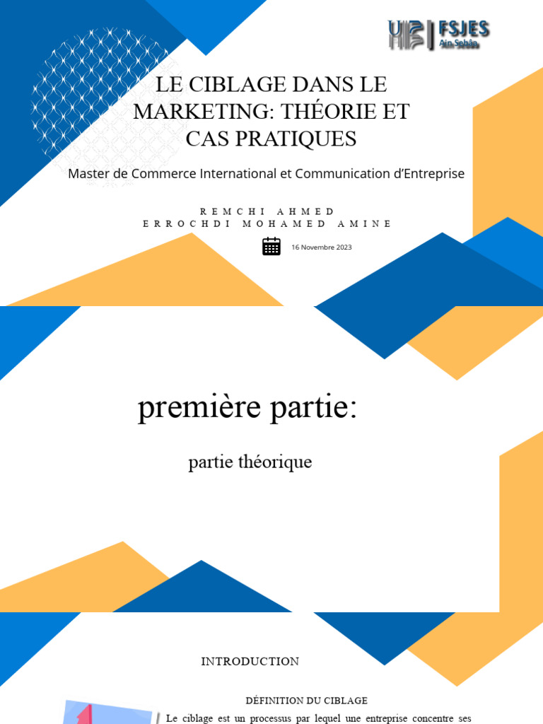 Présentation Ciblage Pdf Nike Commercialisation