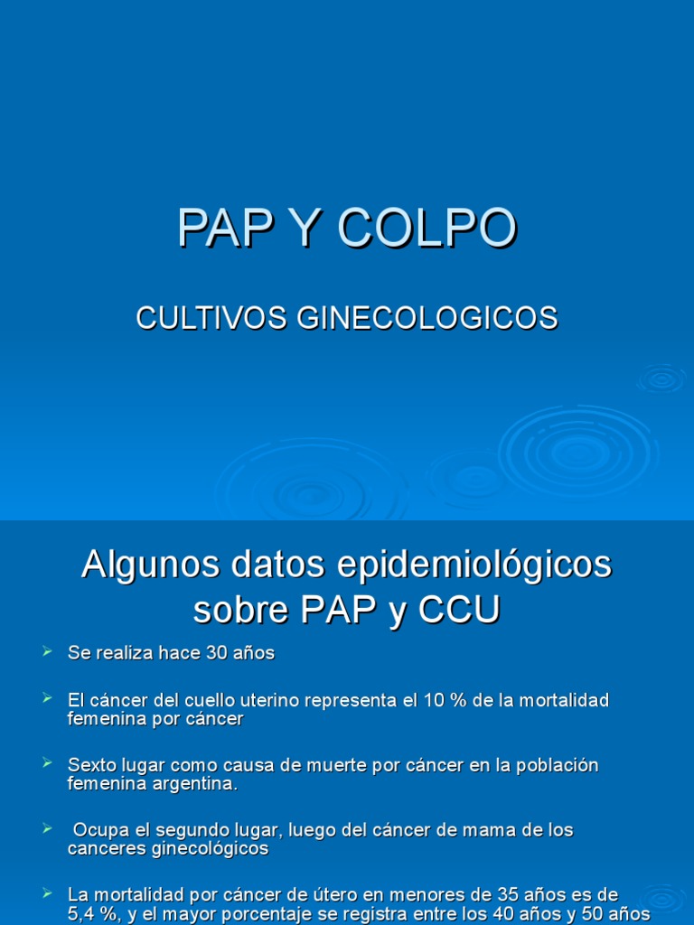 Guía de Cribado del Cáncer Cervical | PDF | Cáncer de cuello uterino ...