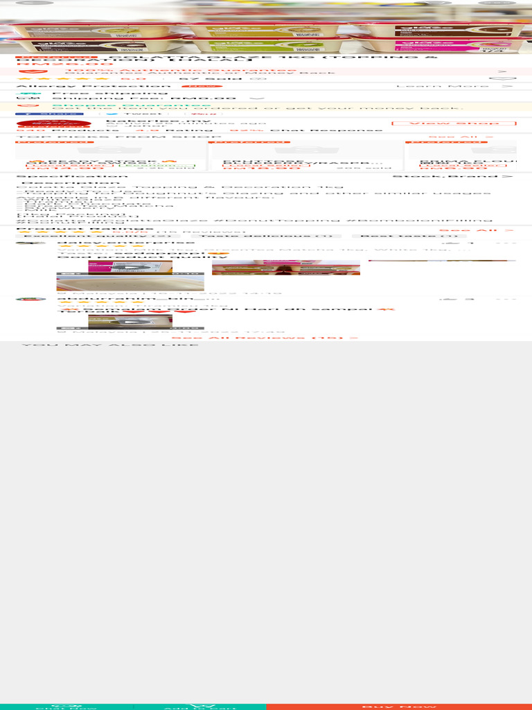 Shopee Malaysia Free Shipping Across Malaysia | PDF | Doughnut | Foods