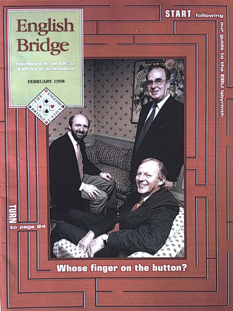 English Bridge: February 1998 | PDF | Hospitality Industry | Tourism