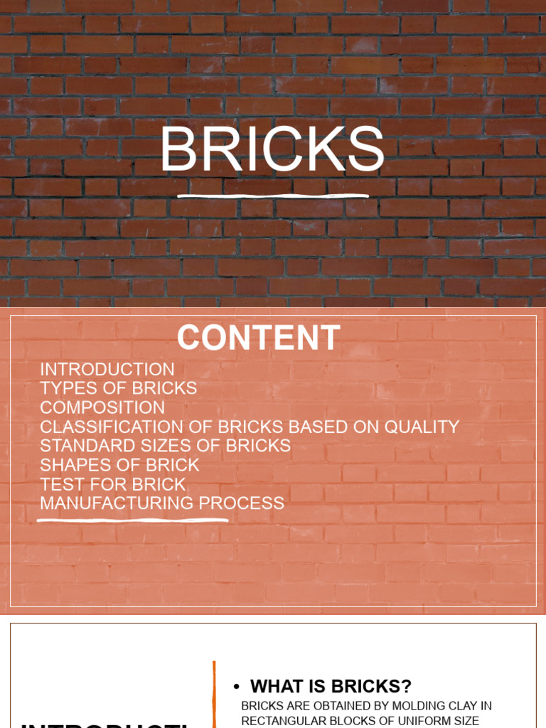 Bricks | PDF