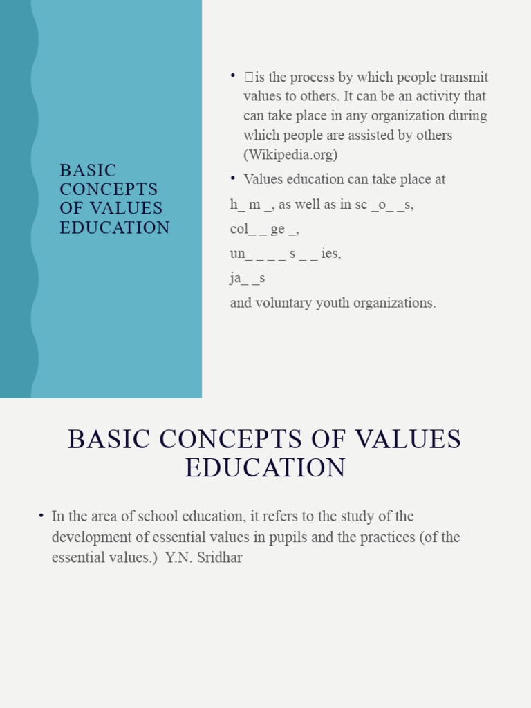 Lesson 2 Methods and Techniques VALUES | Download Free PDF ...