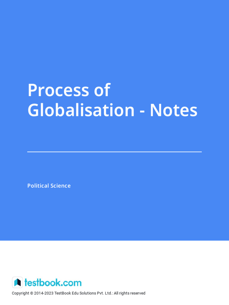 Globalization's Impact on India | PDF