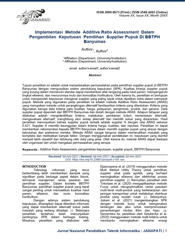 Ini Jurnal Nya | PDF