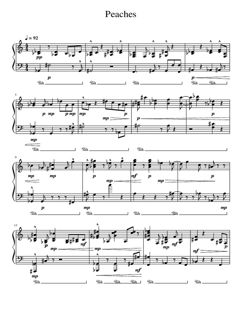 Peaches - The Super Mario Bros Movie Peaches | PDF