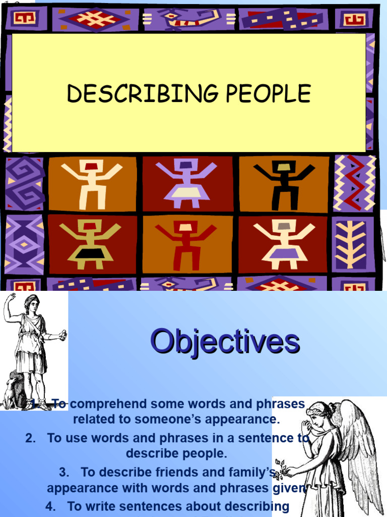 Materi Describing People | Download Free PDF | Fashion | Human Body