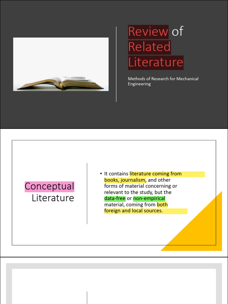 Topic 4_Review of Related Literature | PDF | Citation | Epistemology Of ...