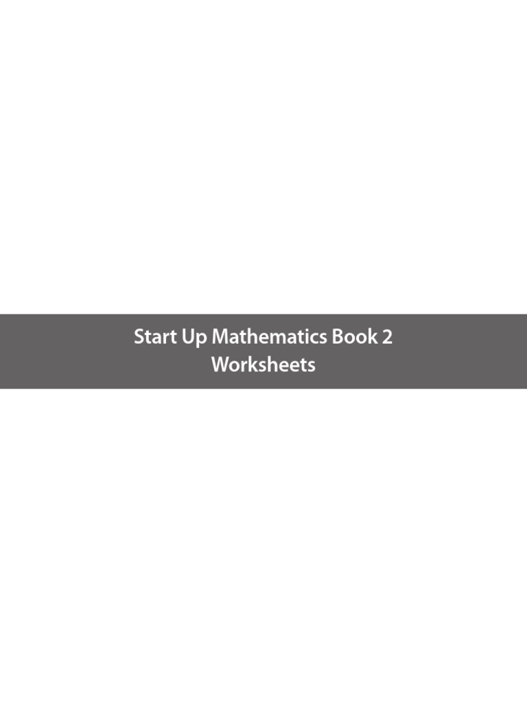 Maths Worksbook | PDF | Shape | Mathematics