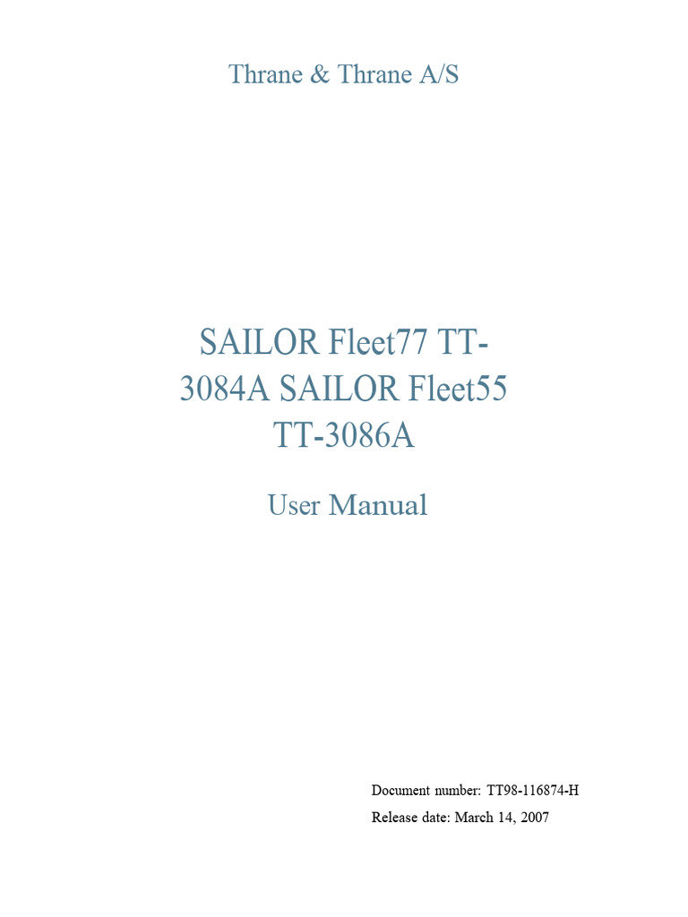 F77 F55 User Manual | PDF