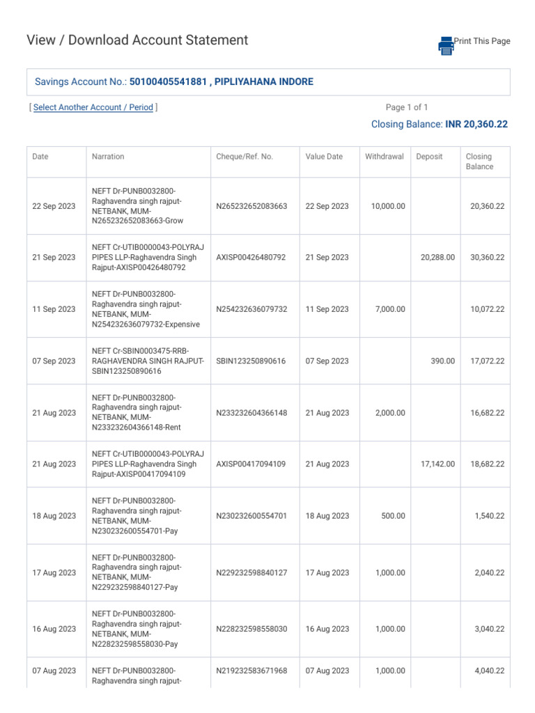 Welcome To HDFC Bank NetBanking | PDF | Banks | Financial Markets