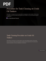 Slop Tank Design for Oil Separation | PDF | Oil Tanker