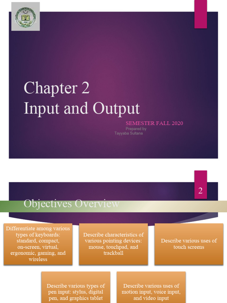 lecture 2 | PDF | Printer (Computing) | Computer Keyboard