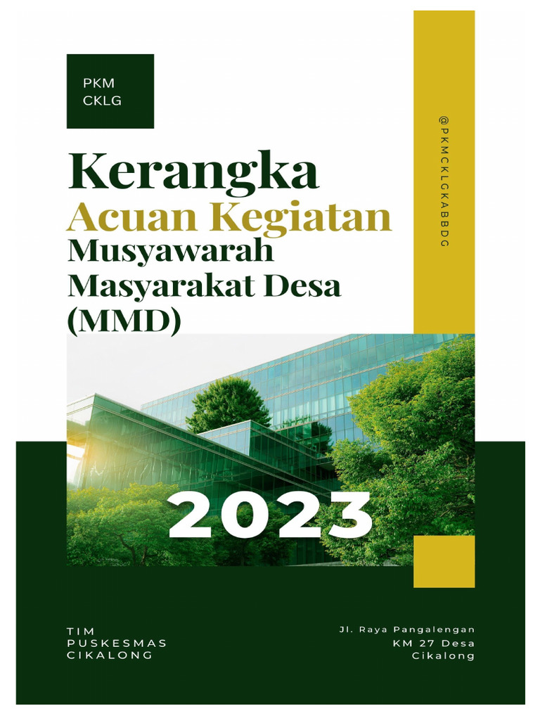 Kak MMD 2023 (Edit) | PDF | Gaya Hidup