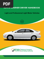 NTSA Driving Test Q&A Guide | PDF | Traffic | Traffic Light