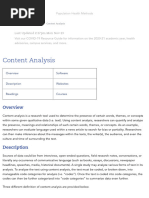 Journal of Advanced Nursing - 2008 - Elo - The Qualitative Content Analysis Process | PDF ...