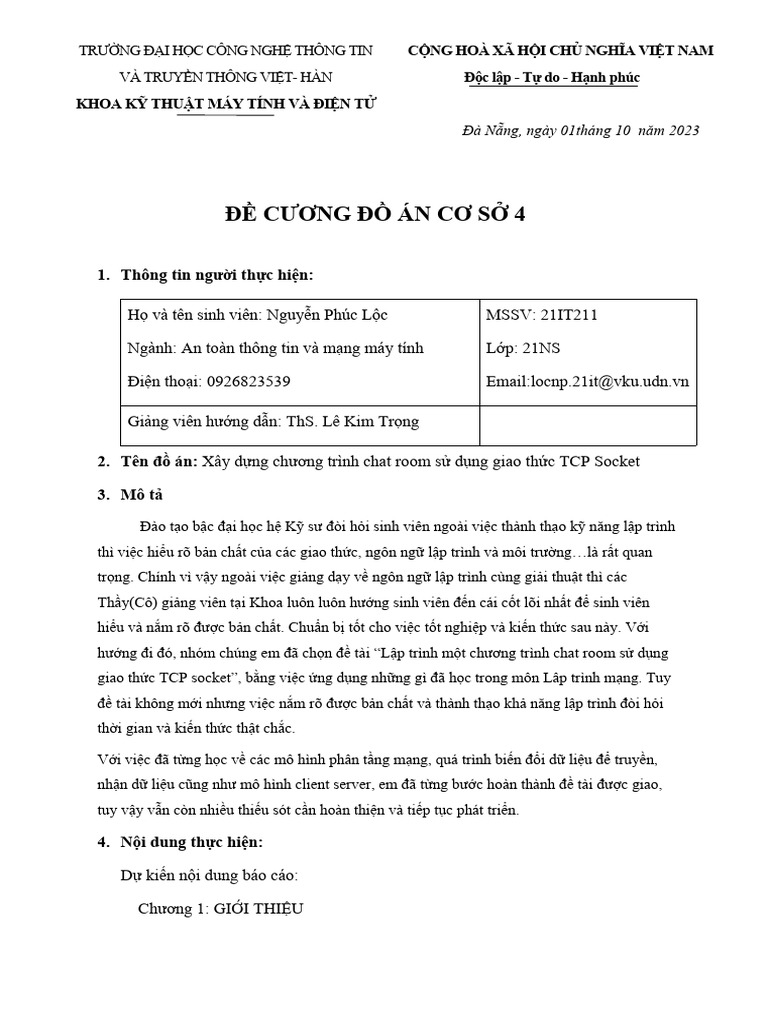 NguyenPhucLoc 21It211DCT DACS4 | PDF