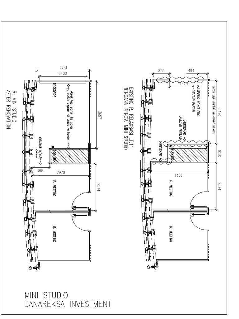 LAYOUT PLAN Mini Studio DIM_final090388 | PDF