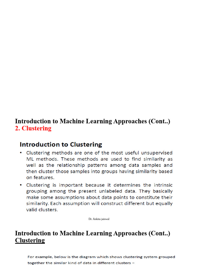 KCS055 | PDF | Cluster Analysis | Machine Learning
