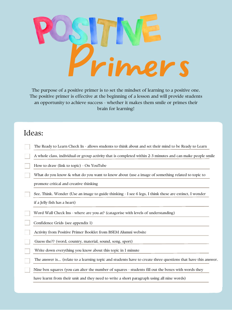 Primers | PDF