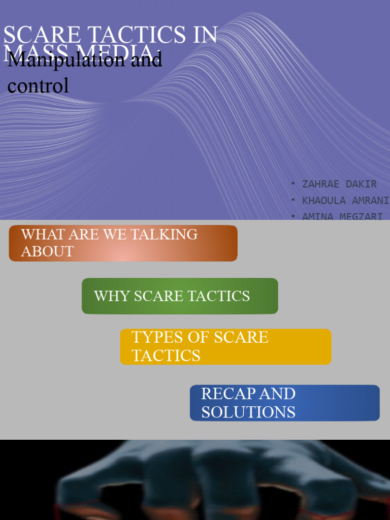 Media Manipulation Through Scare Tactics | PDF | Social Science