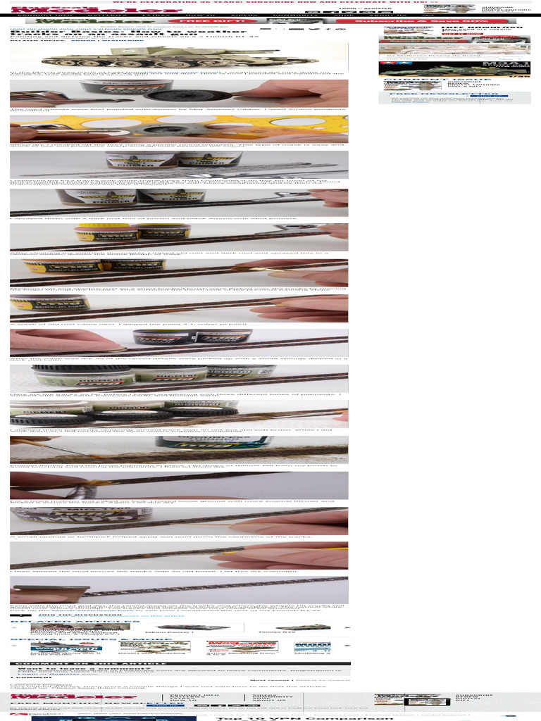 How To Paint and Weather Tracks On A Finnish BT42 Assault Gun FineScale ...