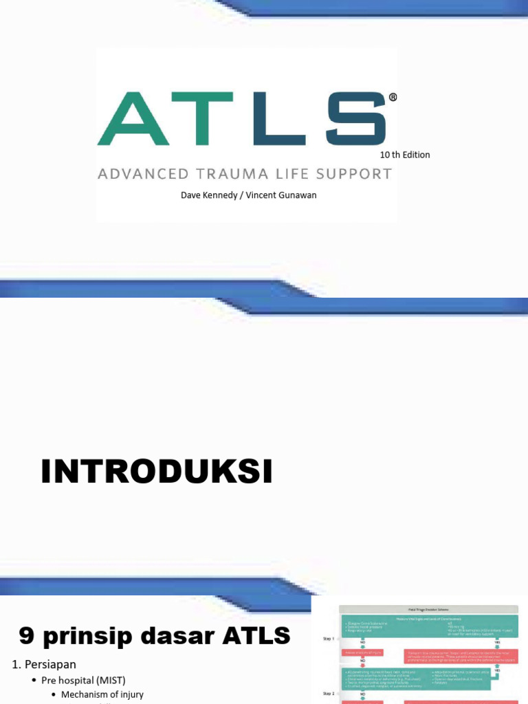 ATLS Rangkuman | Download Free PDF | Injury | Traumatic Brain Injury