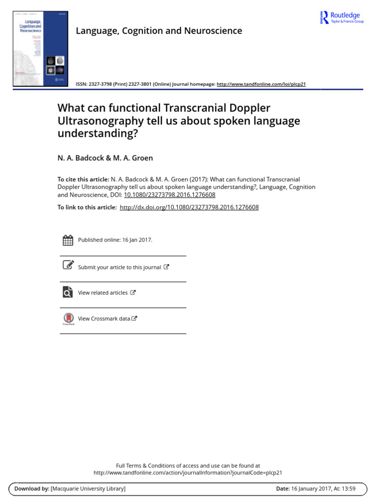 Badcock and Groen - 2017 - What Can Functional Transcranial Doppler ...