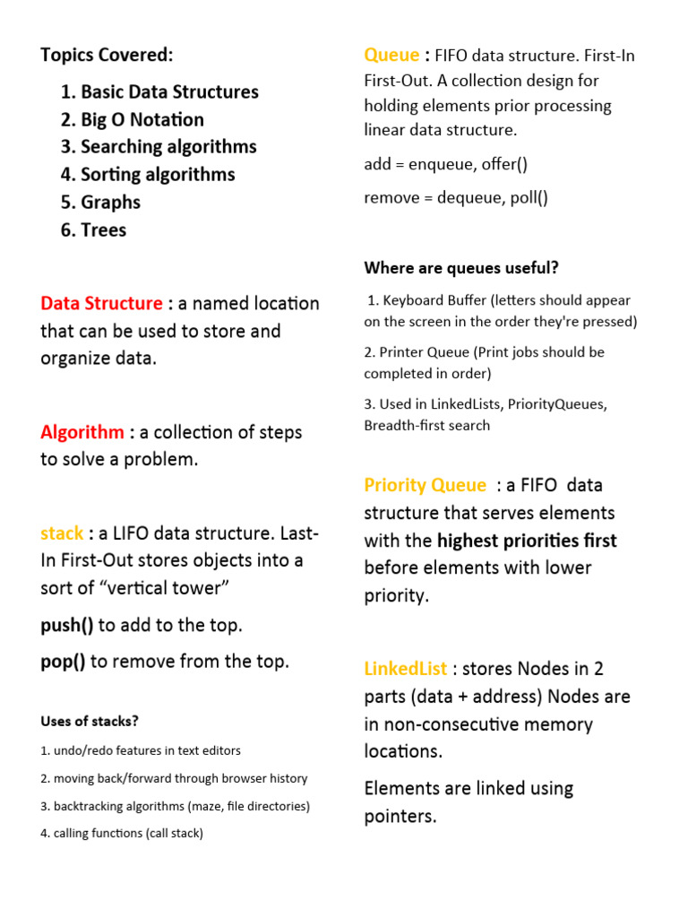 Data Structure And Algorithm Pdf Queue Abstract Data Type Time
