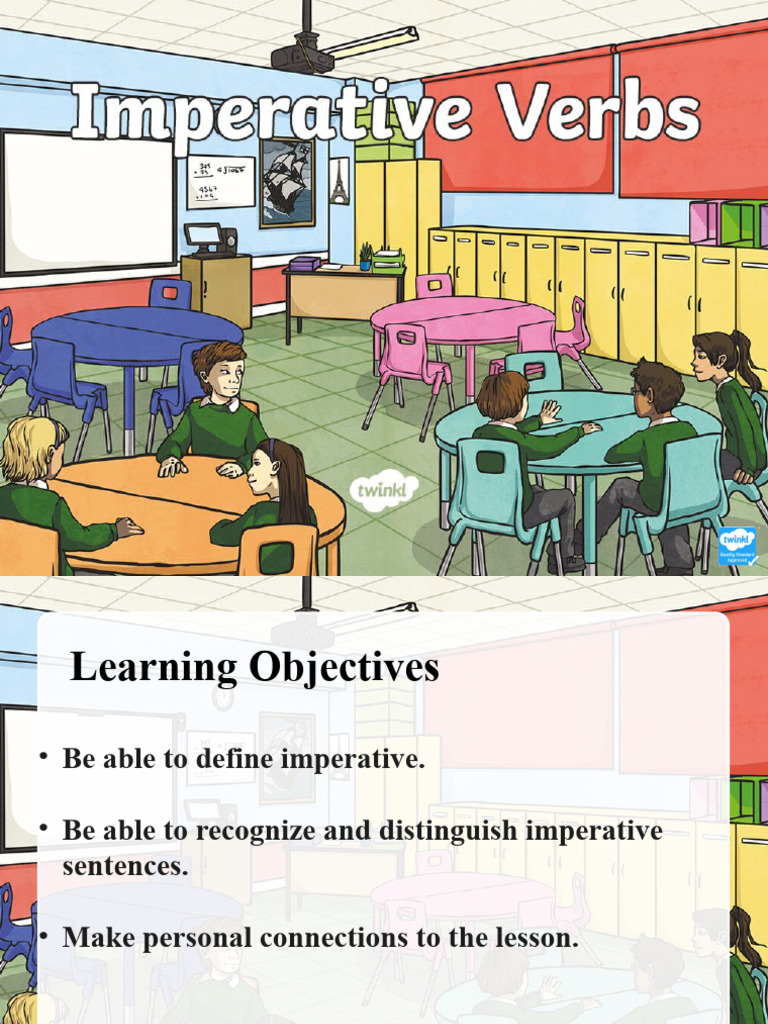 Imperatives | PDF | Verb | Word