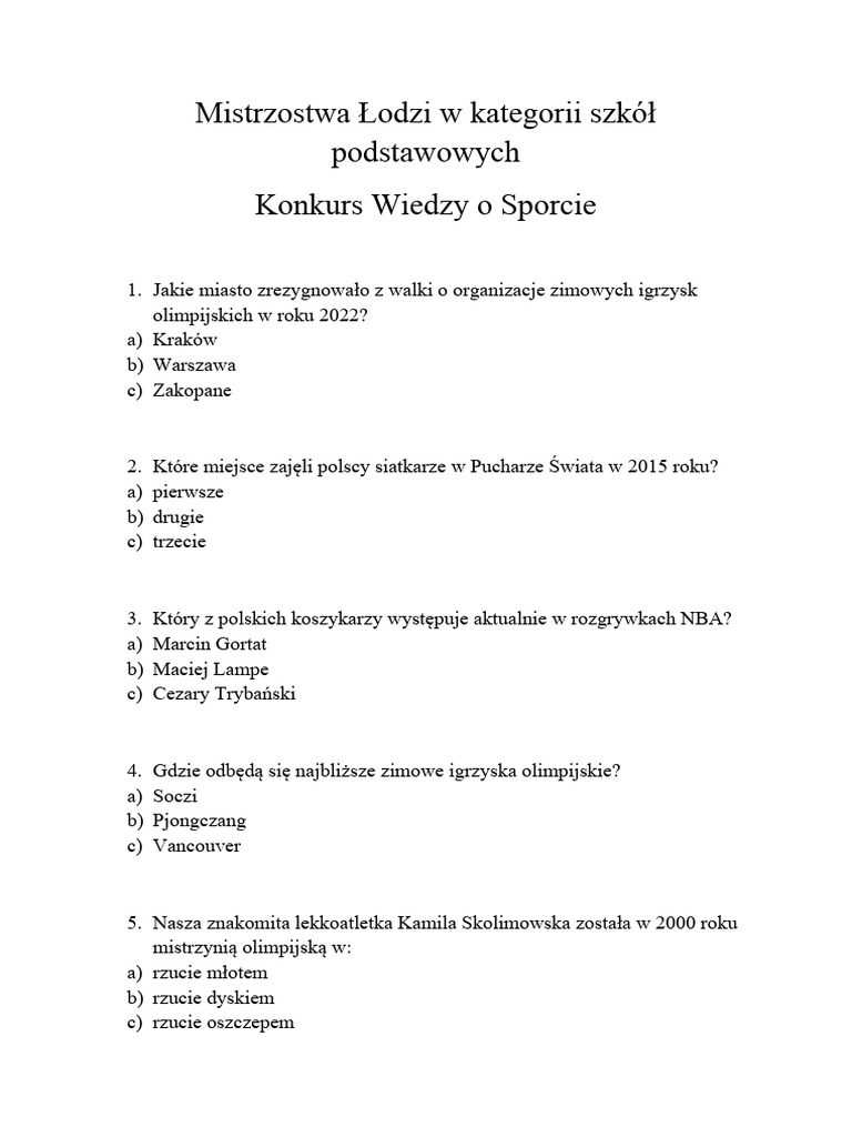 KWS 2016 | PDF
